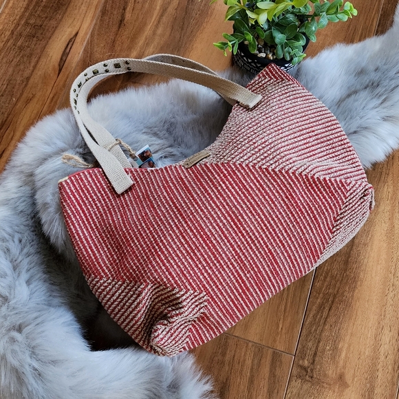 VAN WIE | Bags | Van Wie Red Branch Shoulderbag Nwt | Poshmark